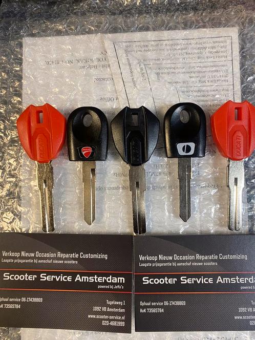 Ducati monster Hypermotard supersport x diavel sleutel maken ...