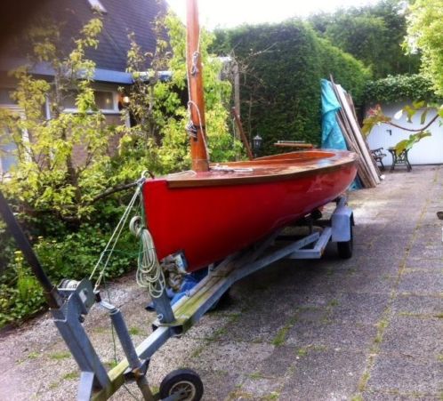 Klassieke houten Finnjol met wegtrailer - Advertentie 557030