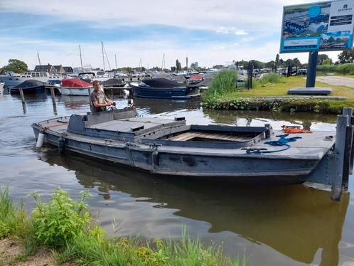Legerboot met 2 nieuwe detroit motoren BRIDGE ERECTION BOAT ...
