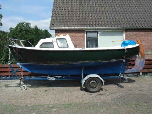 Mast-giek 2 stel zeilen wit midget 17 - Advertentie 448663