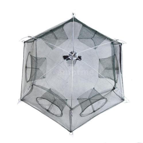 Opklapbaar kruisnet voor vis en kreeft paling 80-80 cm - Advertentie 701402