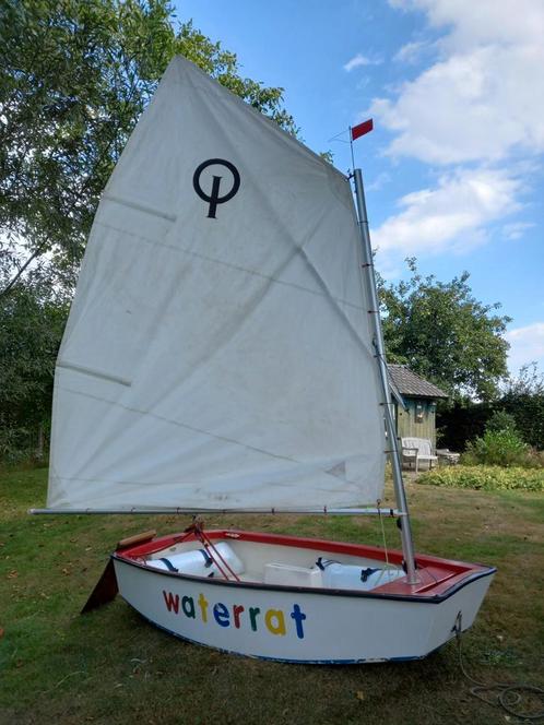 Optimist met trailer dekzeil - Advertentie 1347198