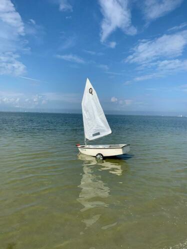 Optimist zeilboot met deelbare strandtrailer - Advertentie 1285922