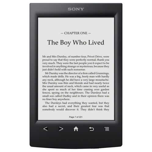 Sony Reader PRS-T2N Zwart inclusief witte Sony Led Cover - Advertentie ...