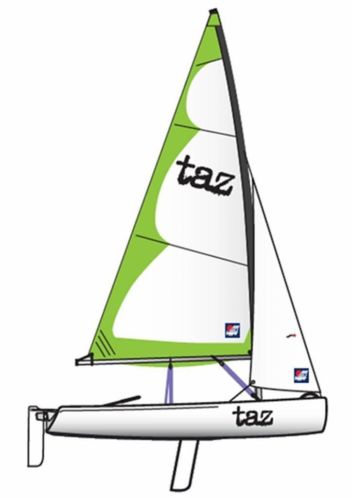 Topper Topaz Taz zeilboot showroom model, nieuw - Advertentie 362182