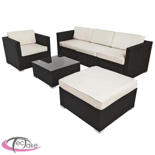 Tuin lounge set tuinmeubel tuinset loungeset rotan 401175 - Advertentie ...